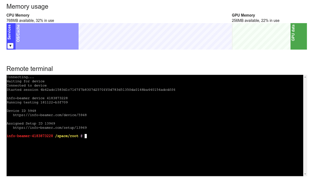 Remote terminal support (still work in progress) - Announcements - info ...